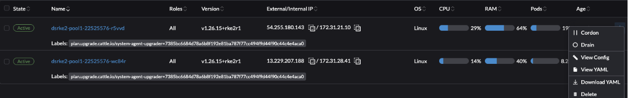 How to restrict access to the SSH Shell feature for RKE2 Cluster Nodes ...